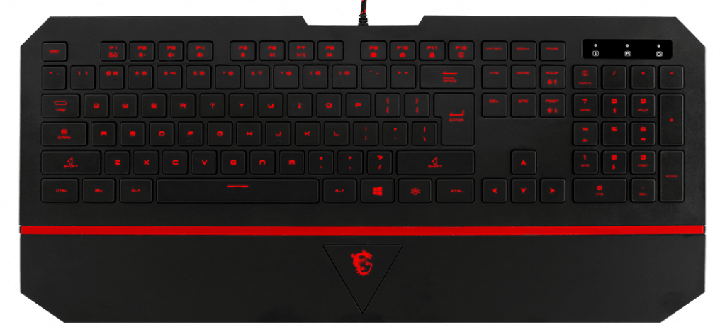 MSI Interceptor DS4100 Gaming Keyboard